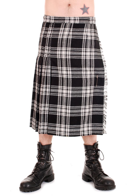 Tartan Mens Long Kilt – Tiger of London